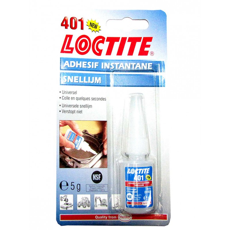 Flacon de 5g de colle LOCTITE 401 - Produits Loctite - Divers Flacon de 5g de colle LOCTITE 401 - Produits Loctite - Divers