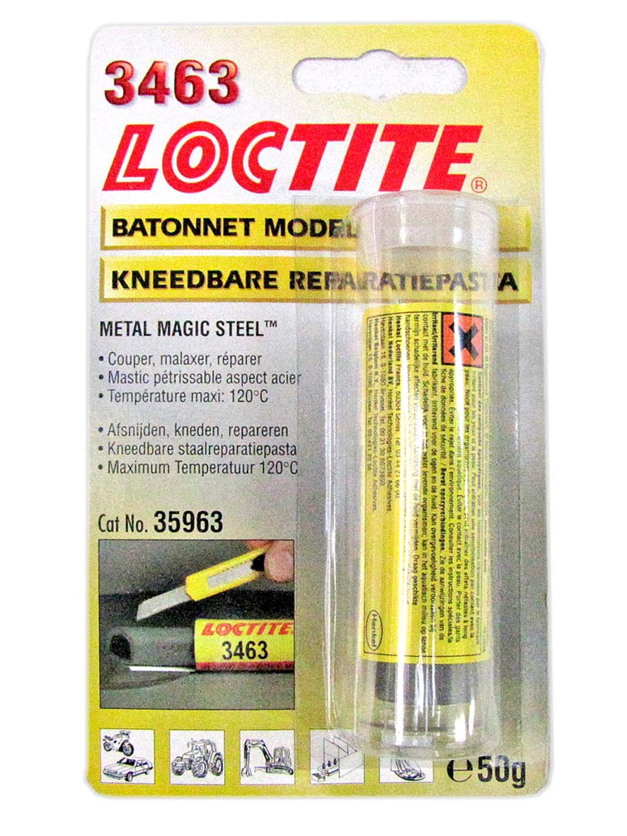 Bâton modelable de 50 g de Mastic Loctite 3463 - Atelier - Outillage