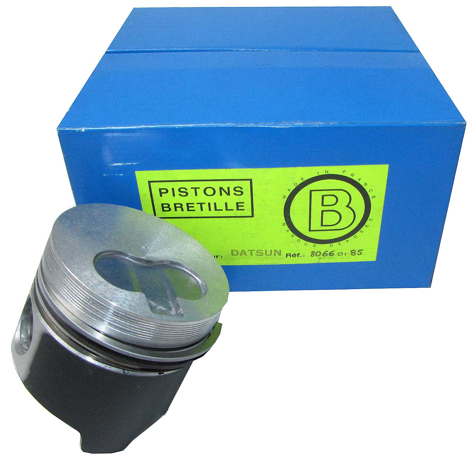 4 pistons complets (NEUF) pour Datsun Bluebird Diesel