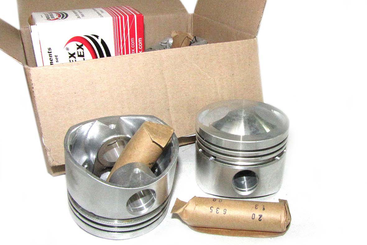 JEU DE 4 PISTONS RENAULT R8 GORDINI - Chemises/Pistons