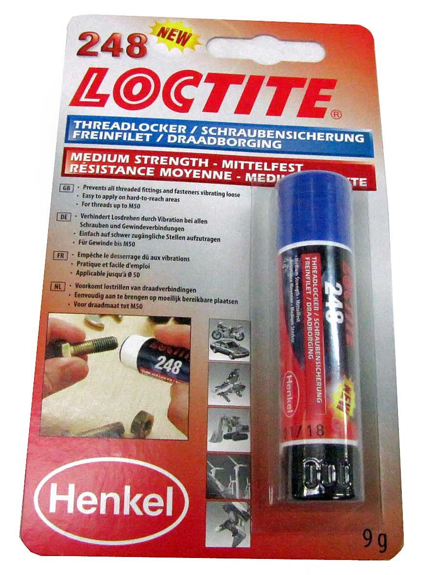 LOCTITE BLEU 248 : bâton de 9 g